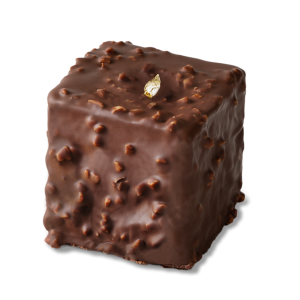 Crunchy Almond Chocolate Cake (Slice) | Mon cher